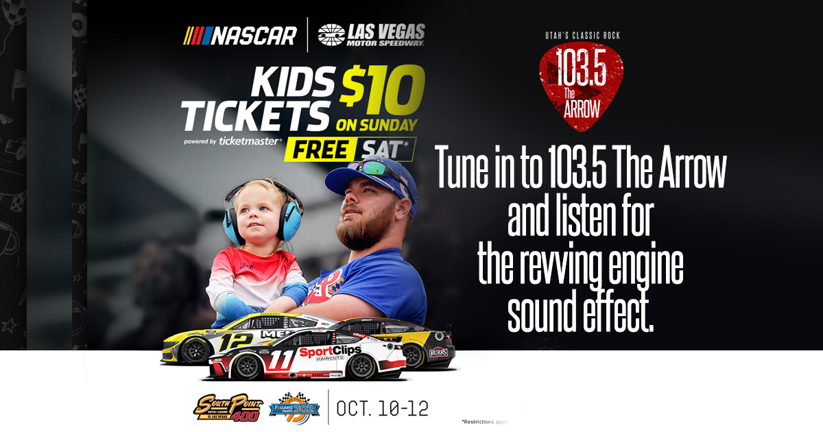 Las Vegas Motor Speedway Nascar Weekend Giveaway - 103.5 The Arrow